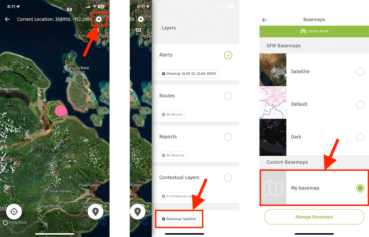 Upload a custom contextual layer