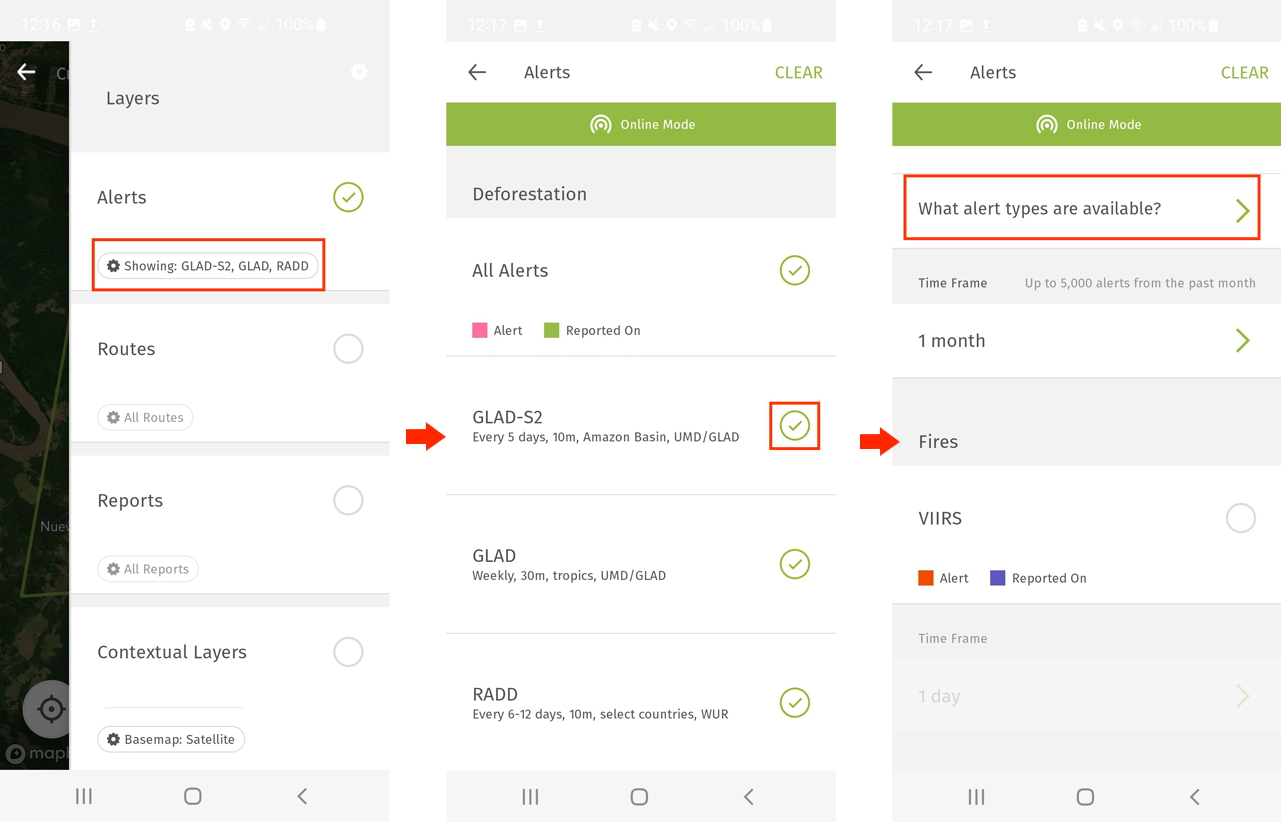 6. To select specific time frame (2 weeks, 1 month, 2 months, or 6 months):