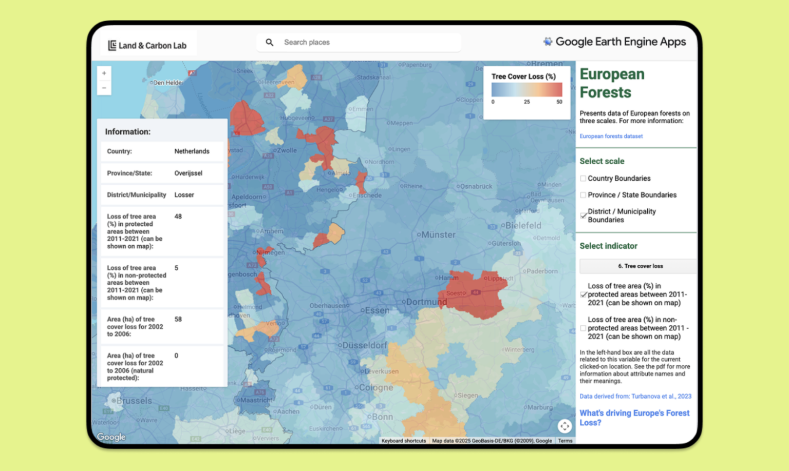 Updated Planted Trees Map Reaches Near-Global Coverage